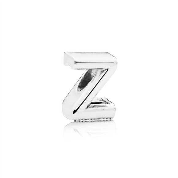 Pandora | Jewelry | New Pandora Letter Z Charm In Silver | Poshmark